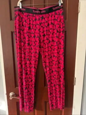 Tommy John | Intimates & Sleepwear | Tommy John Hot Pink Heartprint ...